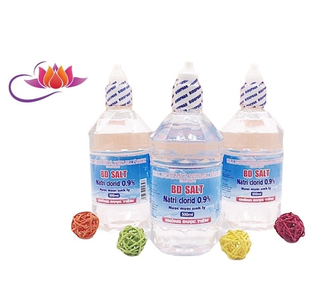 Nước Muối BD Salt 500ml ( Thùng/20 Chai)